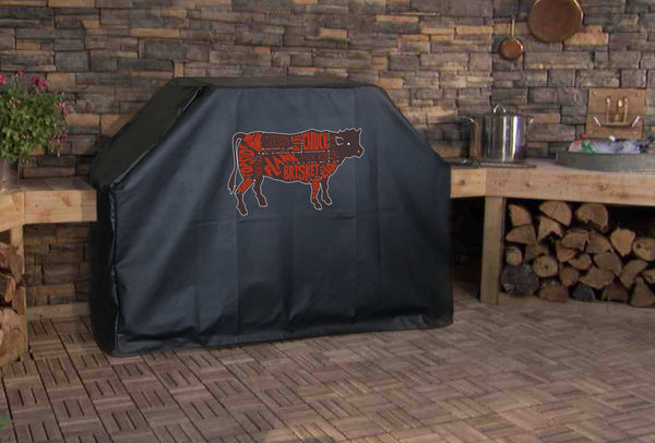 cow bbq pit